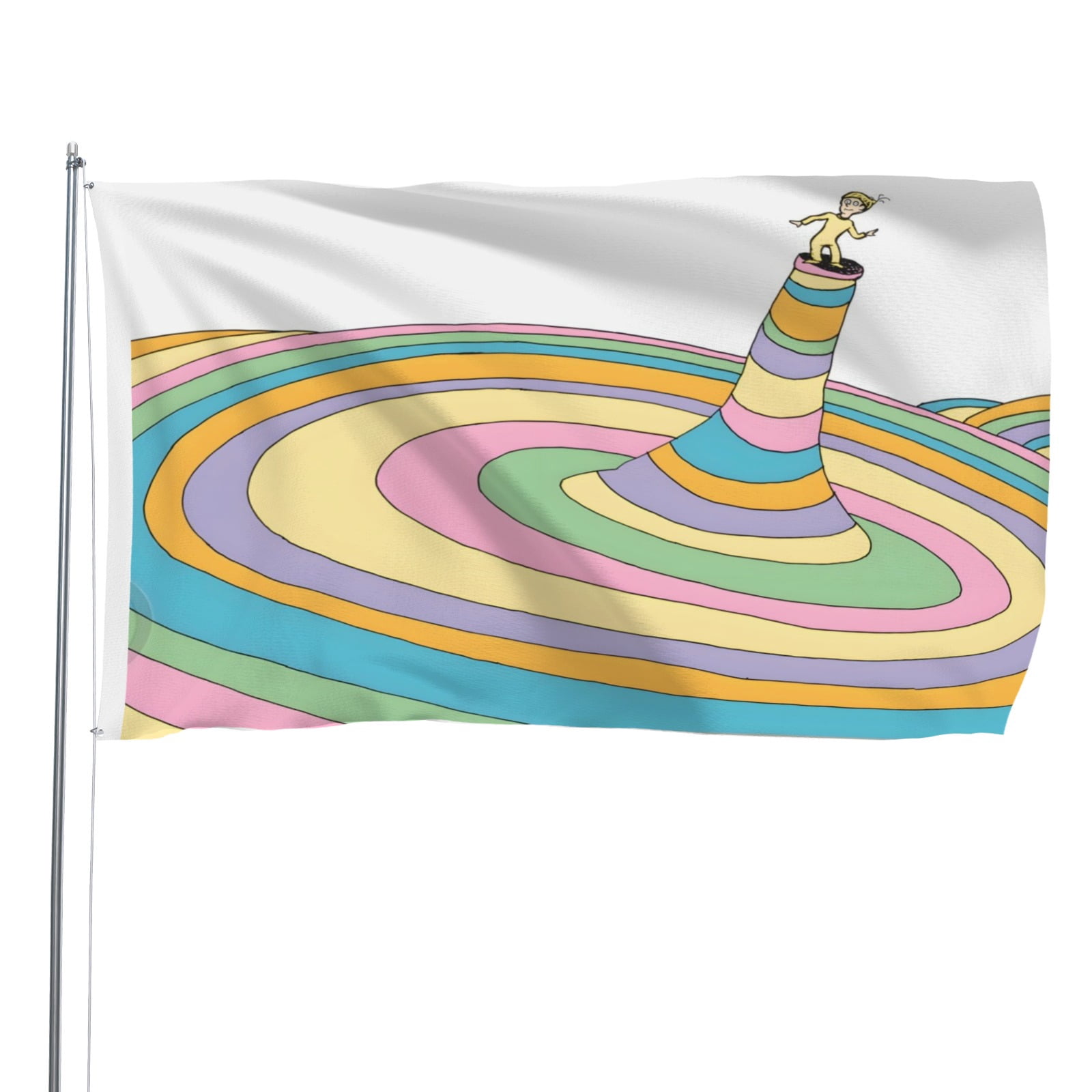 Oh The Places You'll Go-themed Printed Flag Perfect gift for fans ...