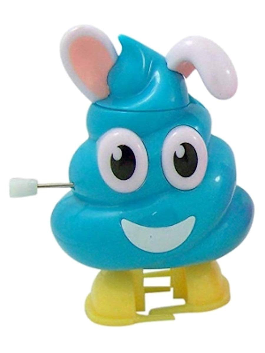 Oh Poop! Emoji Poop Candy Pooper (Blue Bunny) - Walmart.com