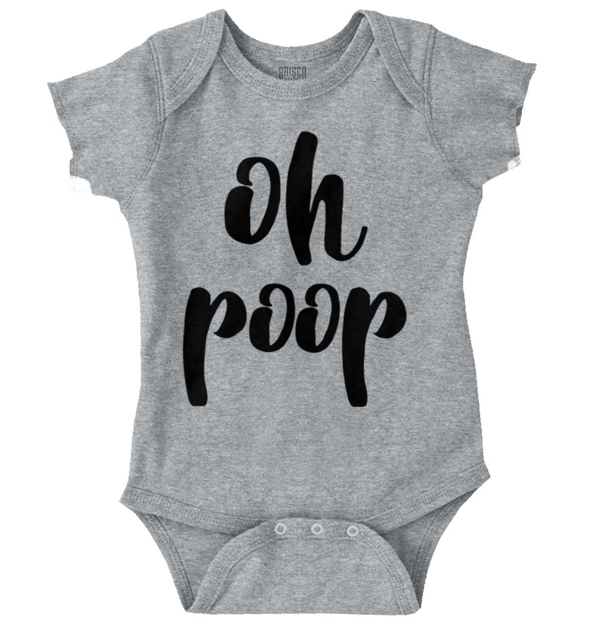 Oh Poop Funny Cute Stinky Babies Romper Boys or Girls Infant Baby ...