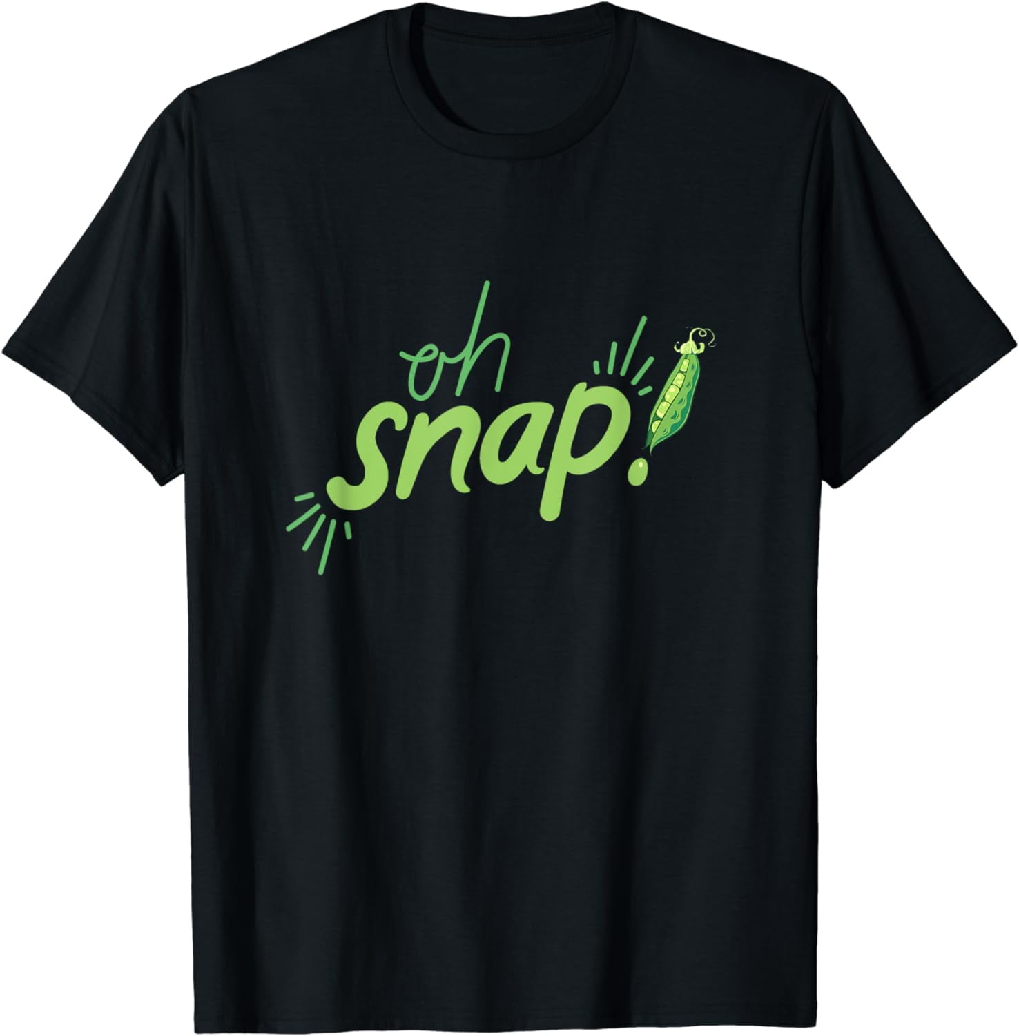 Oh Snap! Peas Funny Vegetable T-Shirt - Walmart.com