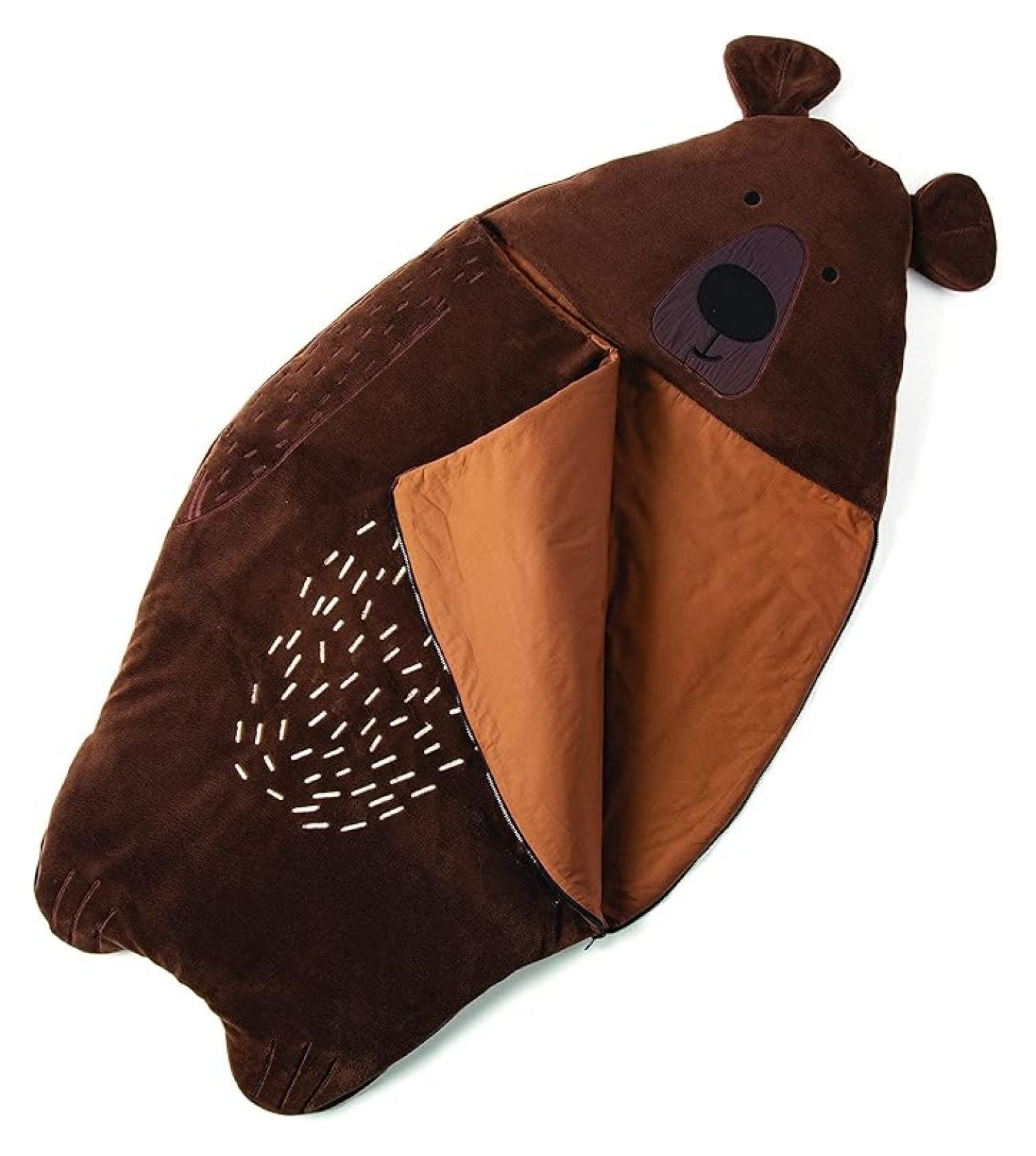 Oh So Fun! Bear Sleeping Bag – Kids’ Sleeping Bags for Ages 3 & Up ...