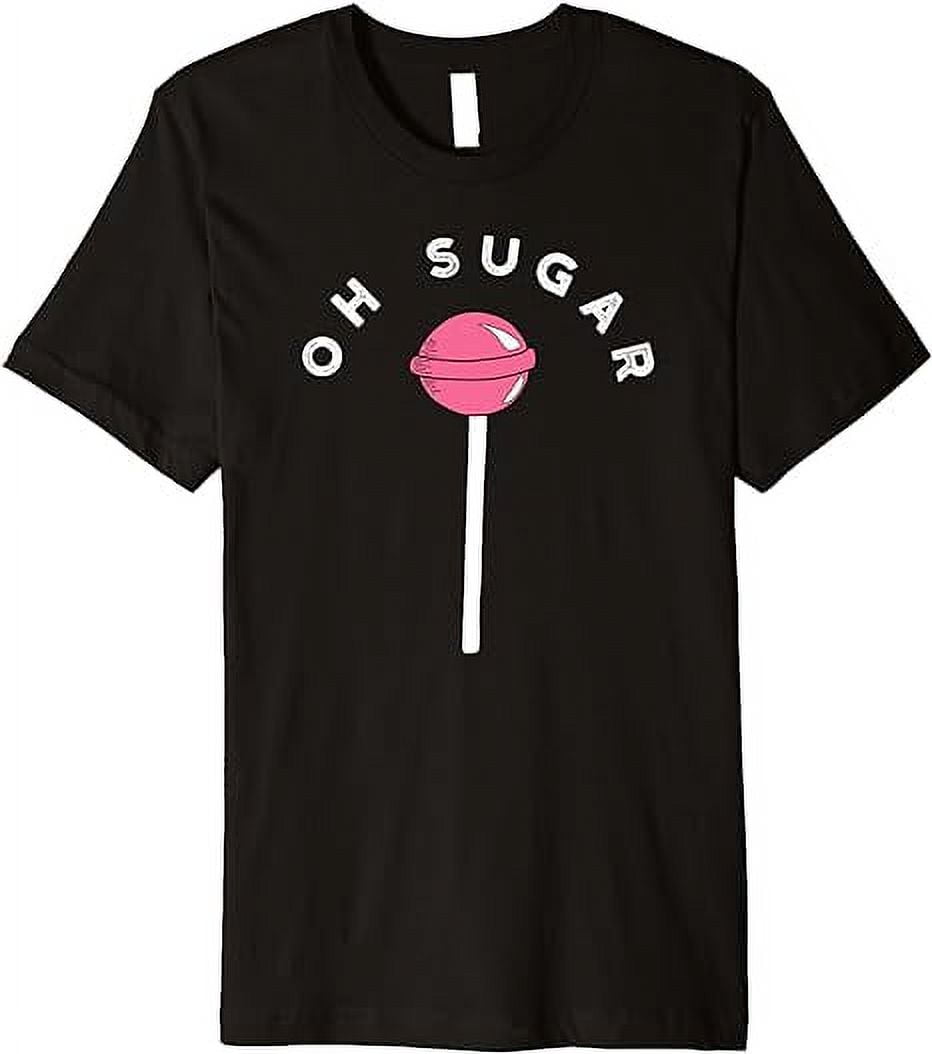 Oh Sugar Vintage Pink Lollipop Graphic T-Shirt - Walmart.com