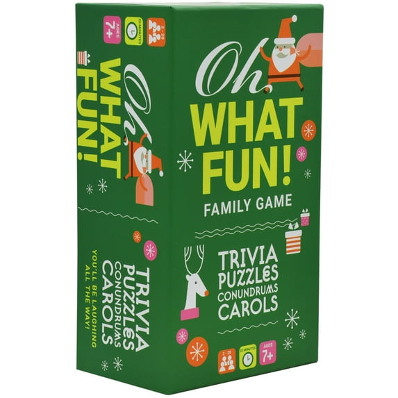 Oh What Fun! – Holiday, Family, Party, Trivia Game, Ages 7+, Solve ...