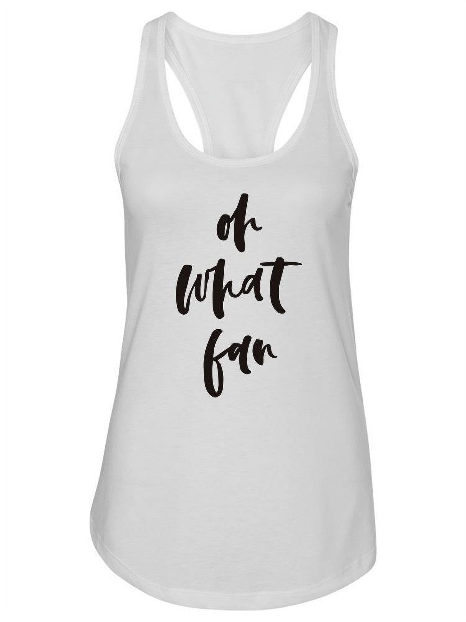 Oh What Fun. Tank Women -Image by Shutterstock, Female Small - Walmart.com