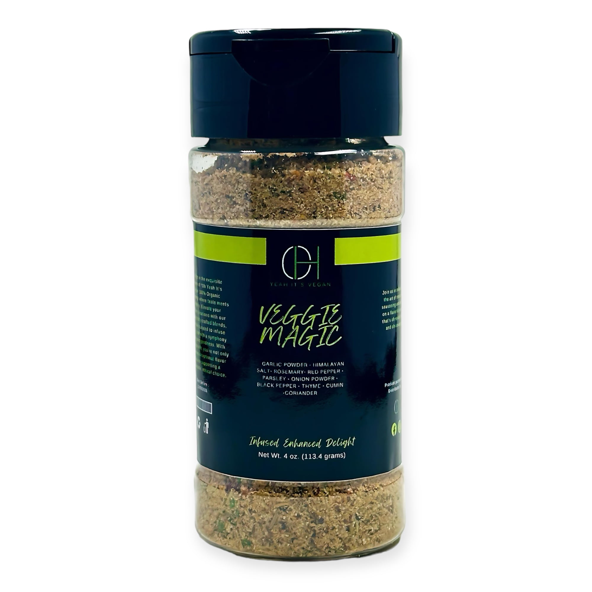 Oh Yeah It's Vegan | Veggie Magic | Vegetable Seasoning | 4oz | 100% ...
