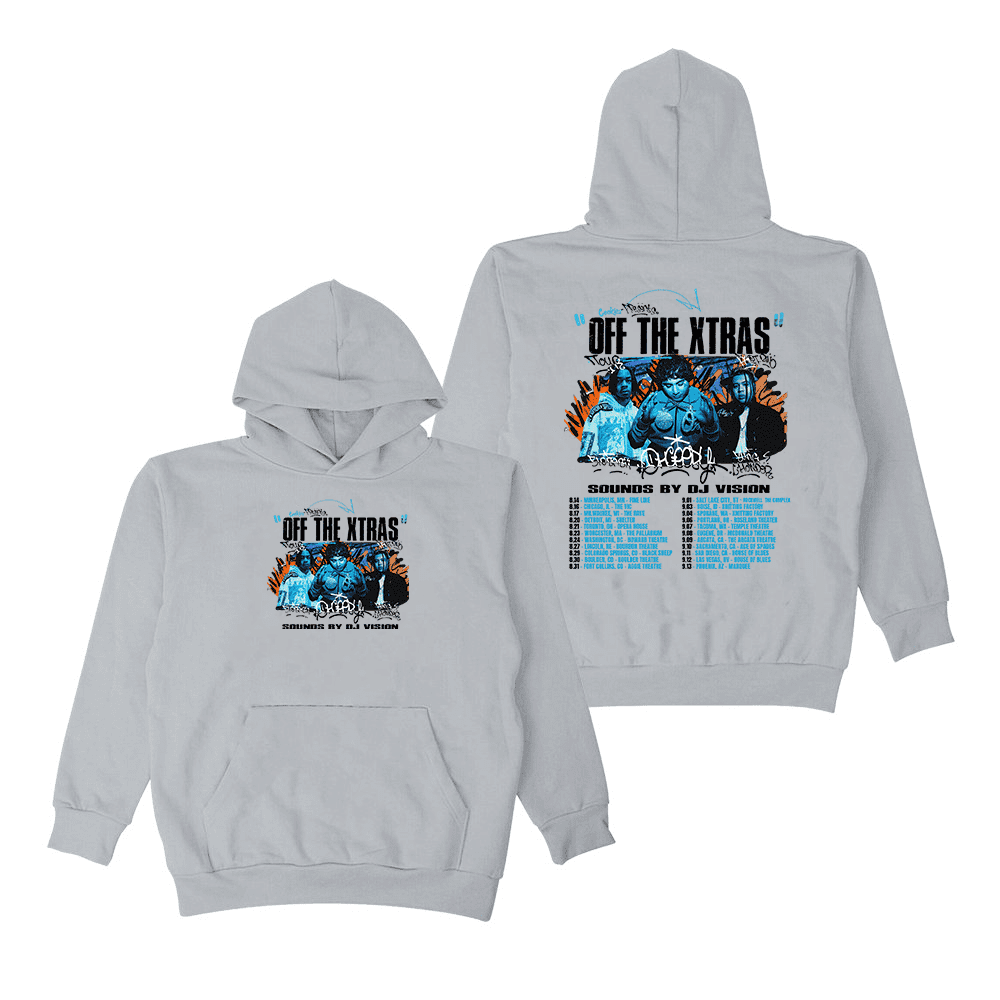 OhGeesy Merch Hoodie GEEZYWORLD 2 Off The Xtras Tour 2024 Hoodies Mens ...