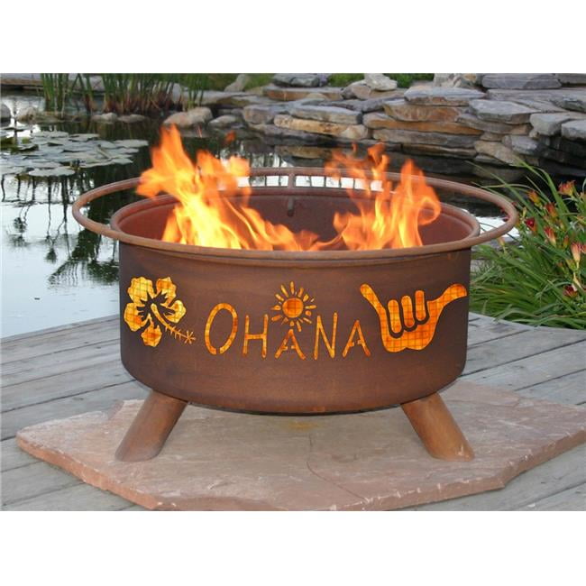 Ohana Fire Steel Pit by Patina Products - Walmart Business Supplies