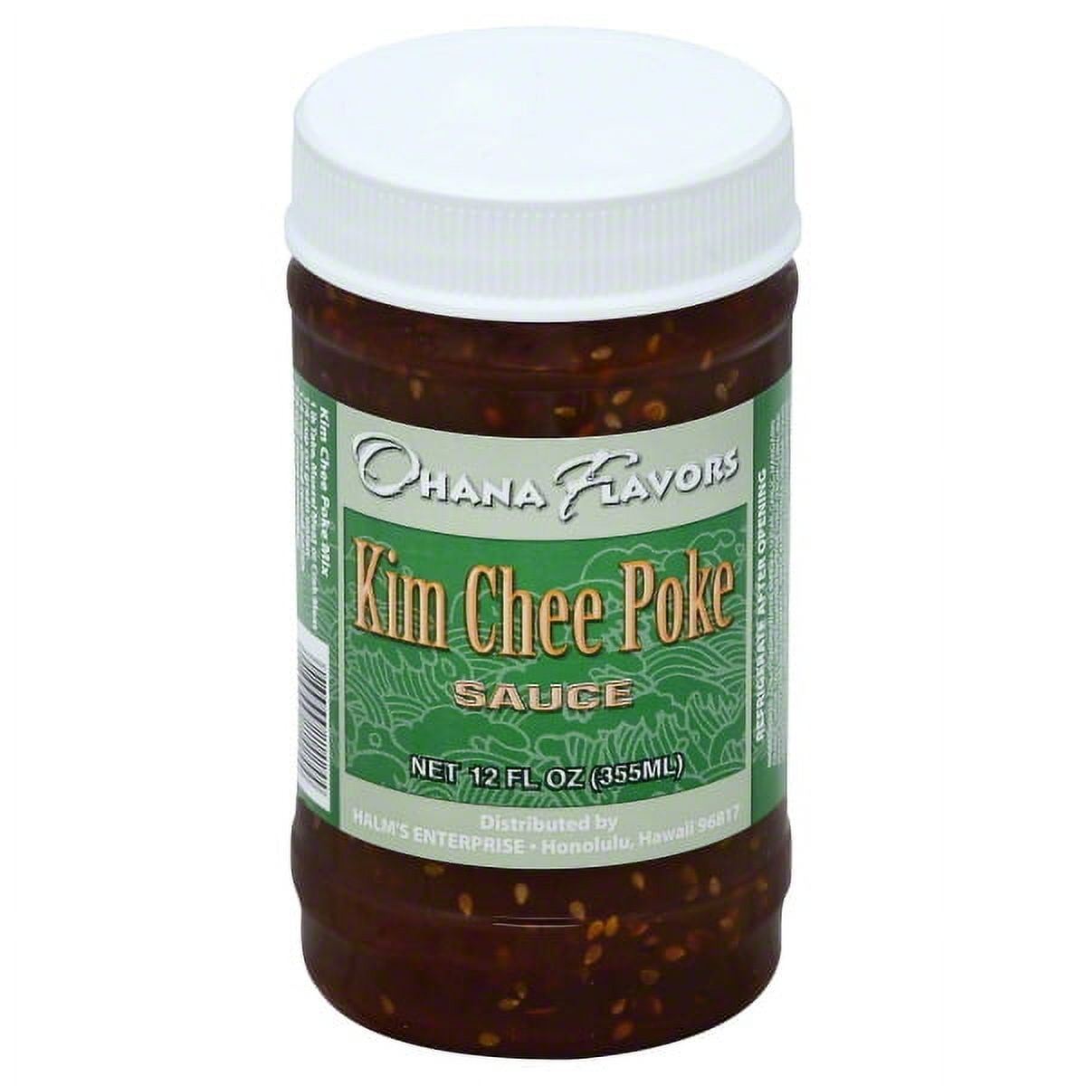 Halms Enterprises Ohana Flavors Kim Chee Poke Sauce, 12 oz - Walmart.com