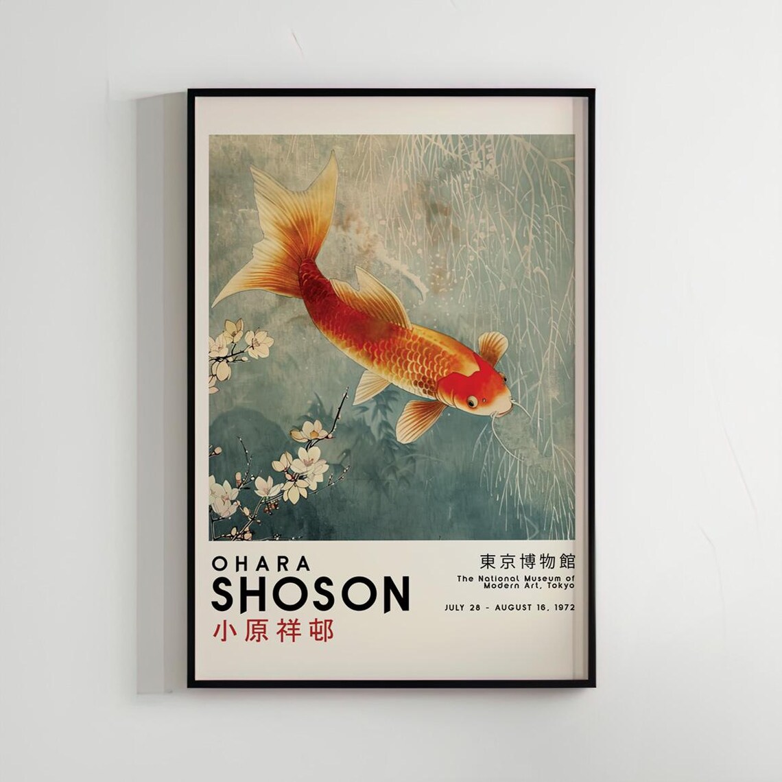 Ohara Koson Art Print, Ohara Shoson, Printable Wall Art, Living Room ...