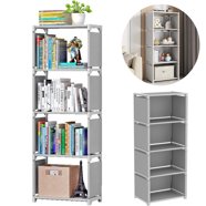 Mainstays 5-Shelf Bookcase with Adjustable Shelves, White - Walmart.com