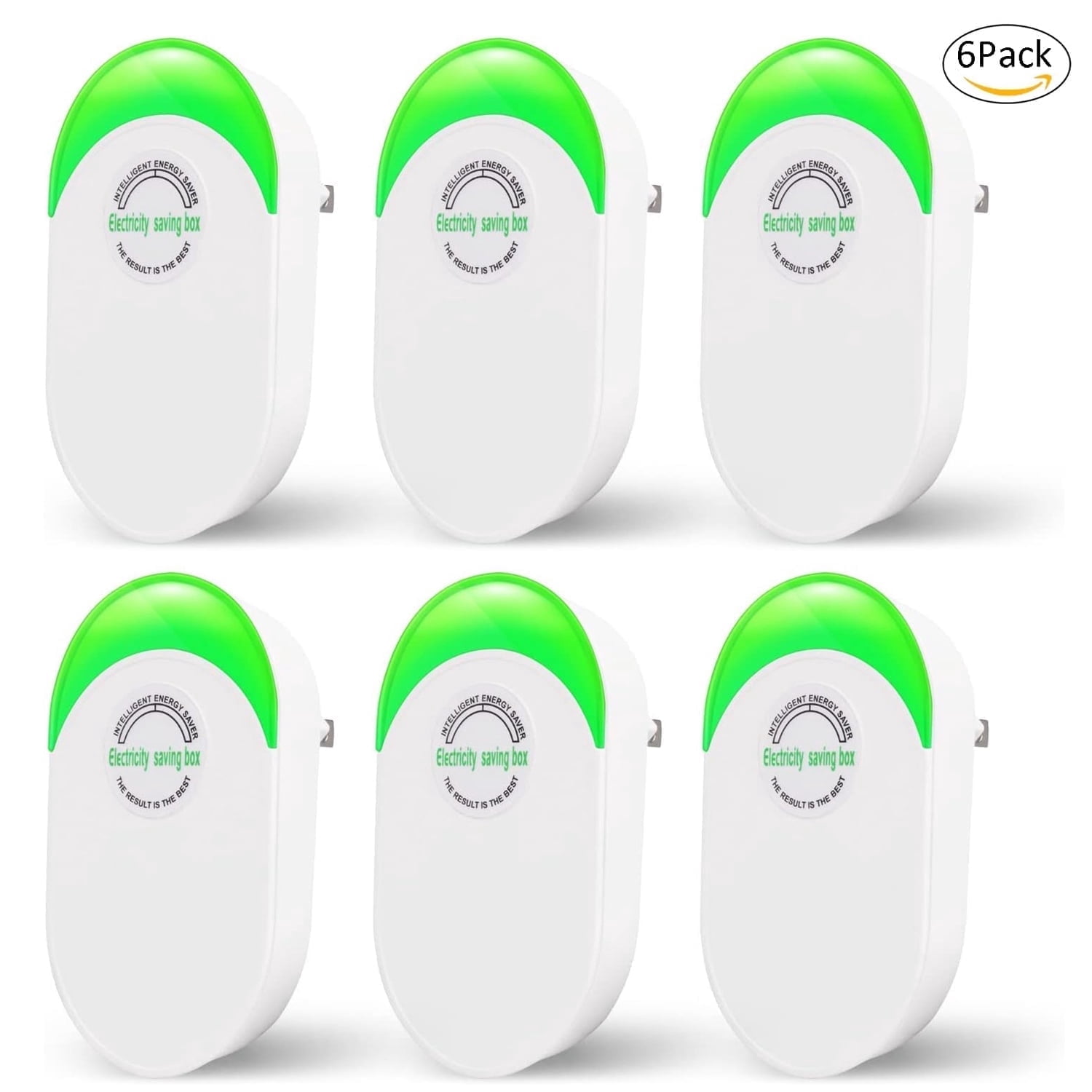 6 Pack Power Saver Electricity Saving Box 28KW Household Office Market ...