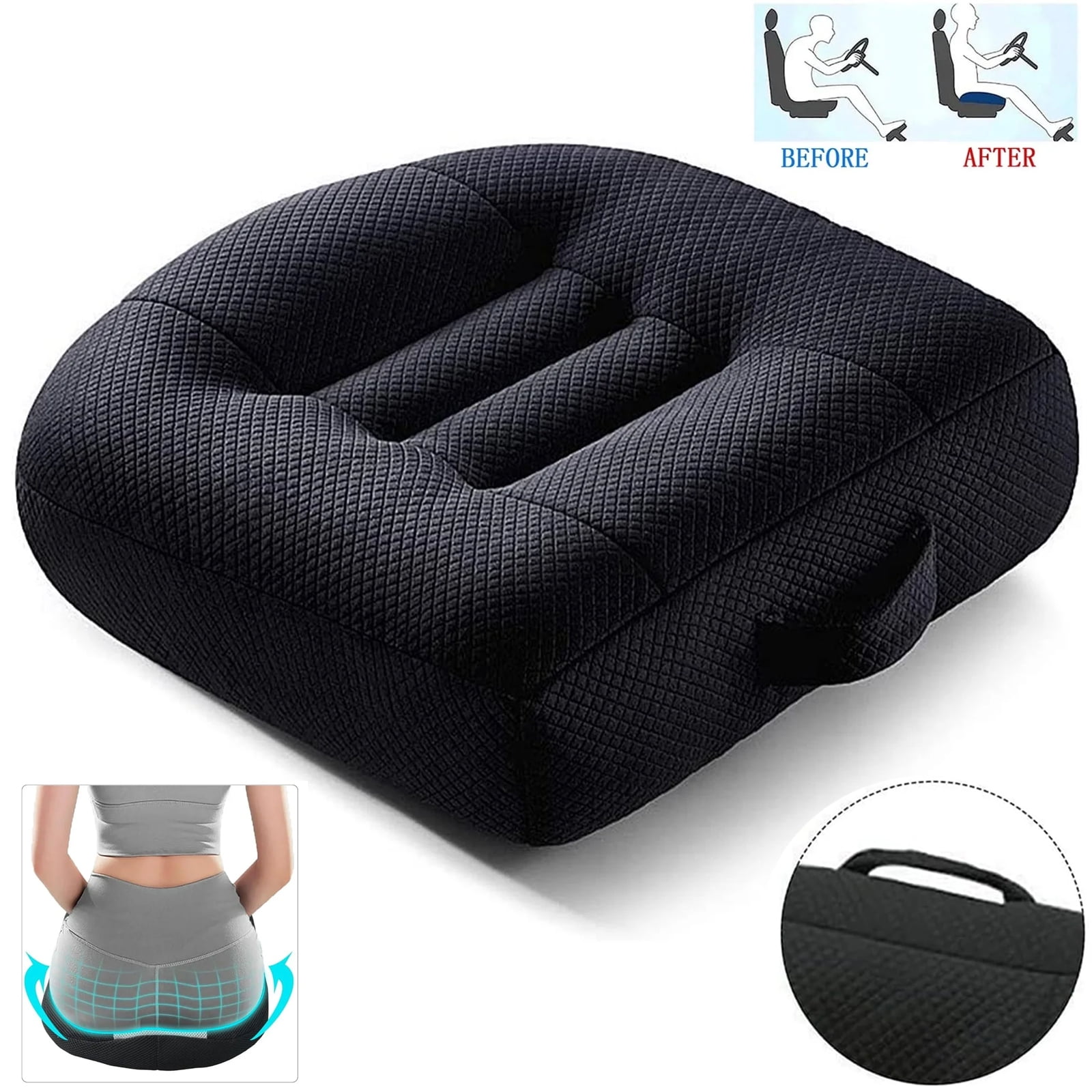 OhhGo Car Booster Seat Cushion, Comfort Seat Cushion Heightening ...