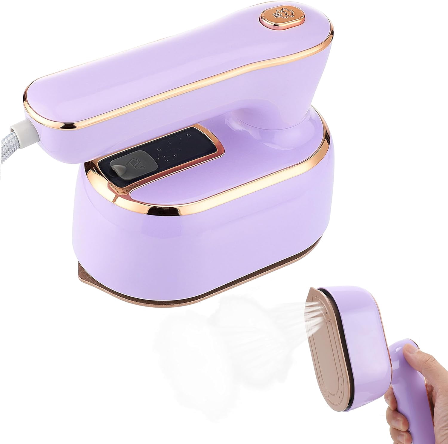 OhhGo Portable Iron Steamer for Clothes, Compact Travel Size Mini ...