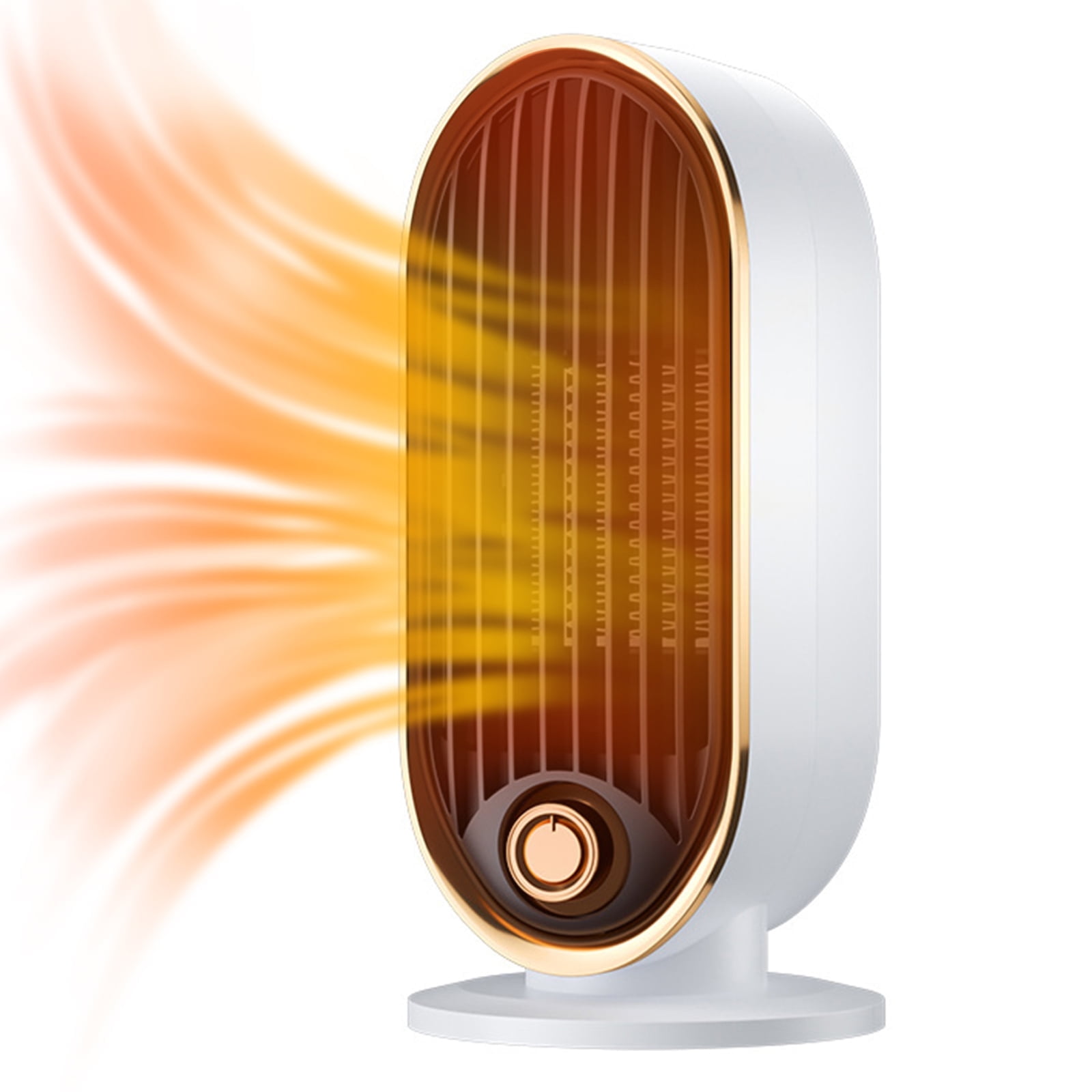 OhhGo Small Electric Space Heater for Indoor Use, 800W Fast Heating ...