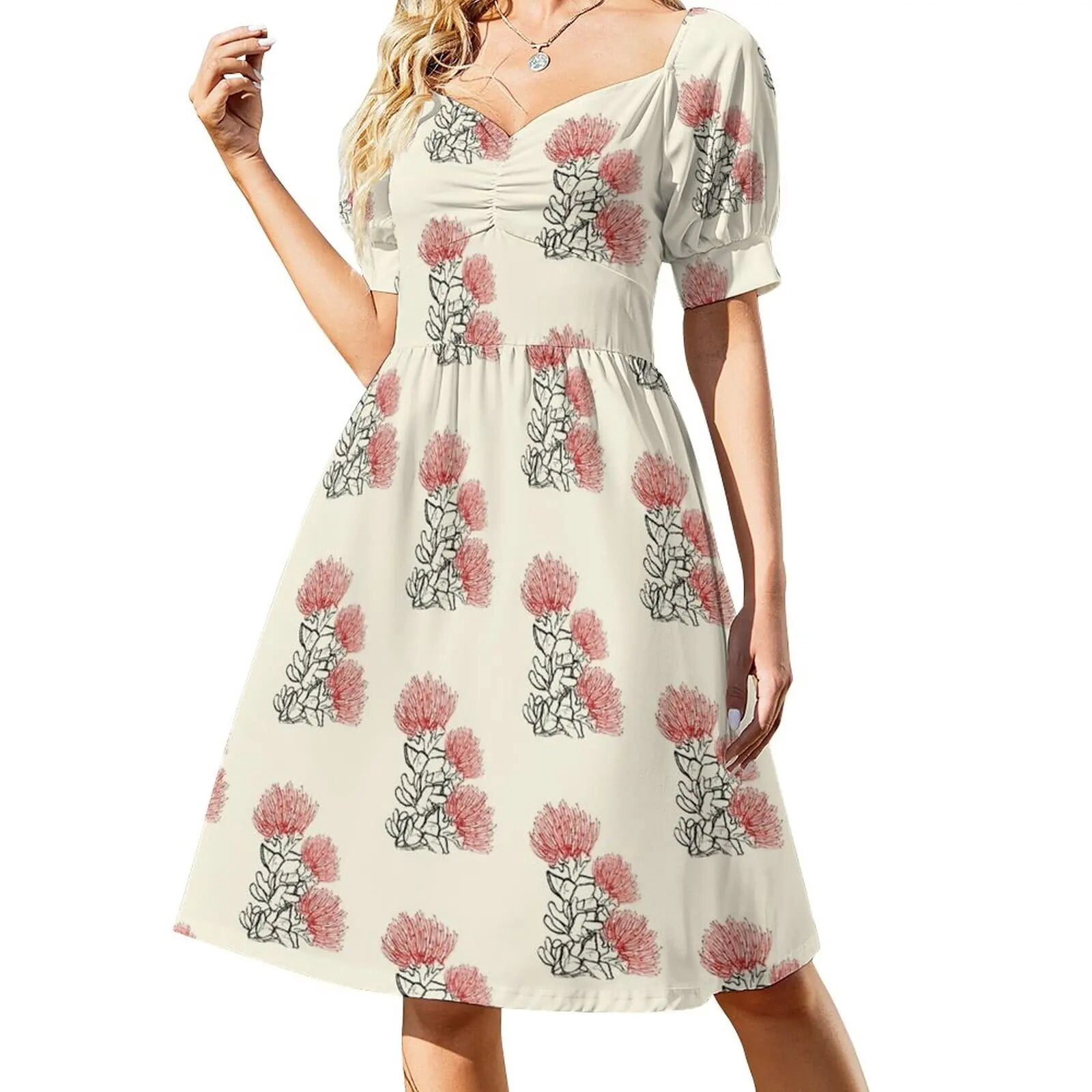 Ohia Lehua Calligraphy Artwork Dress women's evening dress 2024 dresses ...