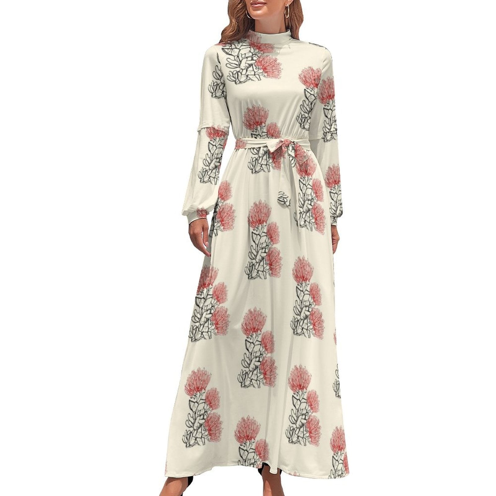 Ohia Lehua Calligraphy Artwork Long Dress african dresses for woman ...