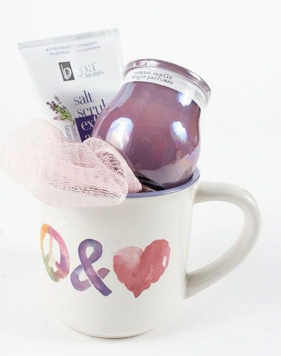 Ohio Basket Chic Gift Baskets Peace and Love Mug - Walmart.com