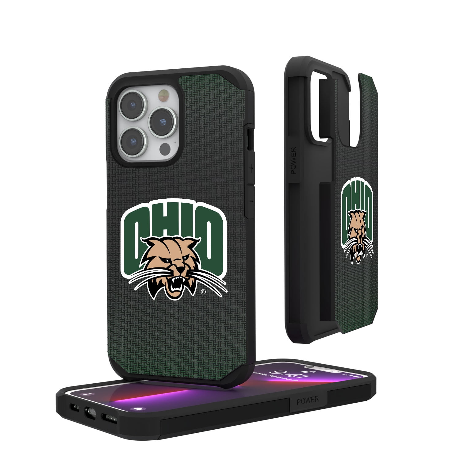 Ohio Bobcats Linen Logo iPhone Rugged Case - Walmart.com