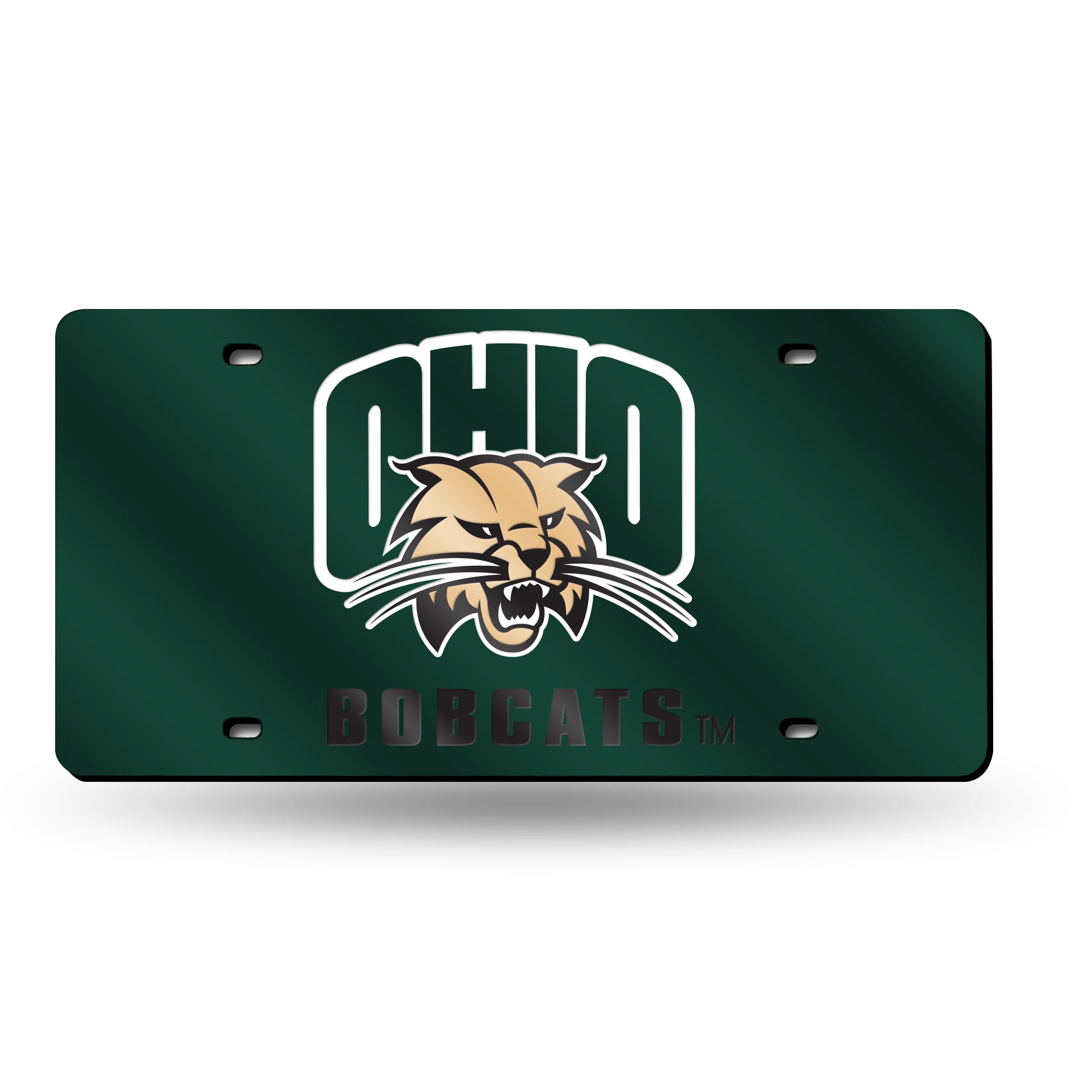 Ohio Bobcats NCAA Laser Cut License Plate Tag - Walmart.com