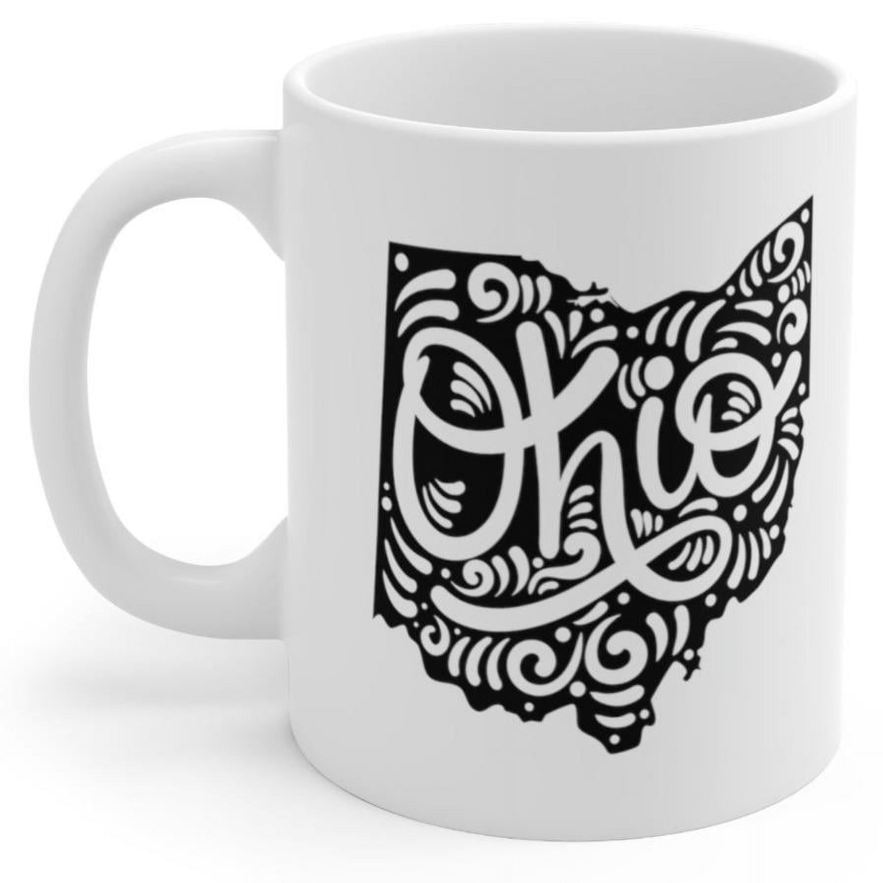 Ohio Coffee Mug State of OH Cute Design Tea Hot Chocolate Ohio Gift ...