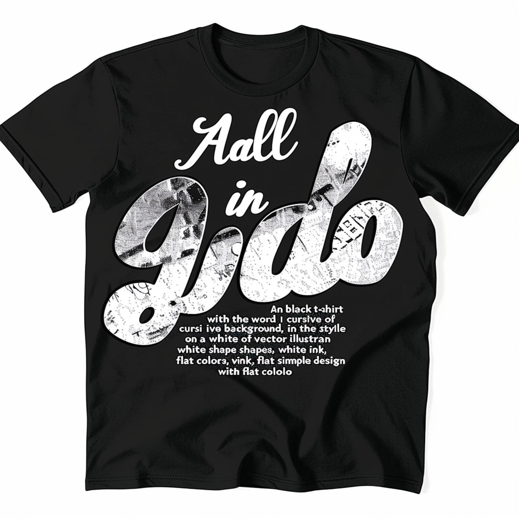 Ohio Cursive Script Generation Z State Outline Black Tee Vector Style ...