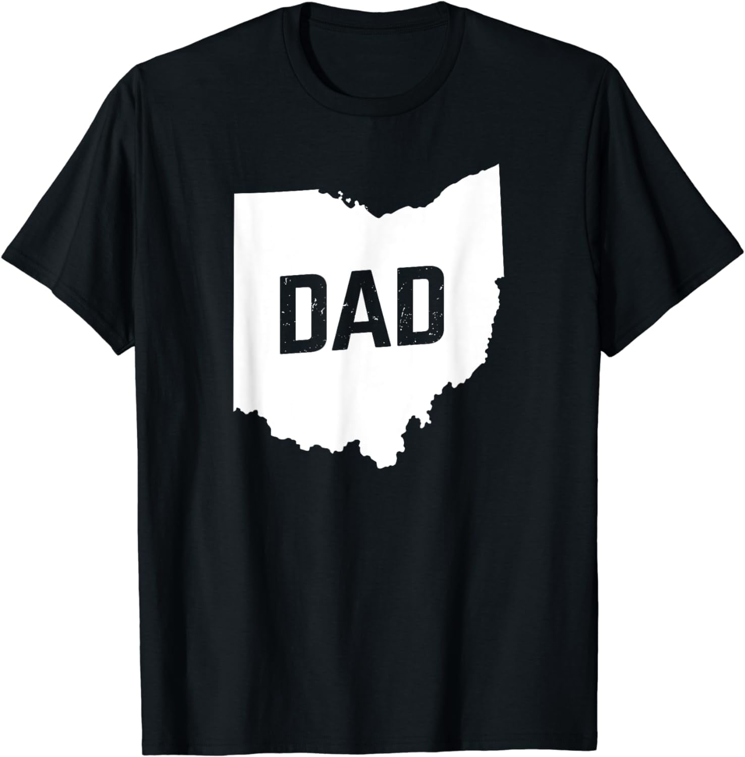 Ohio Dad Buckeye State Map For Proud Father's T-Shirt - Walmart.com
