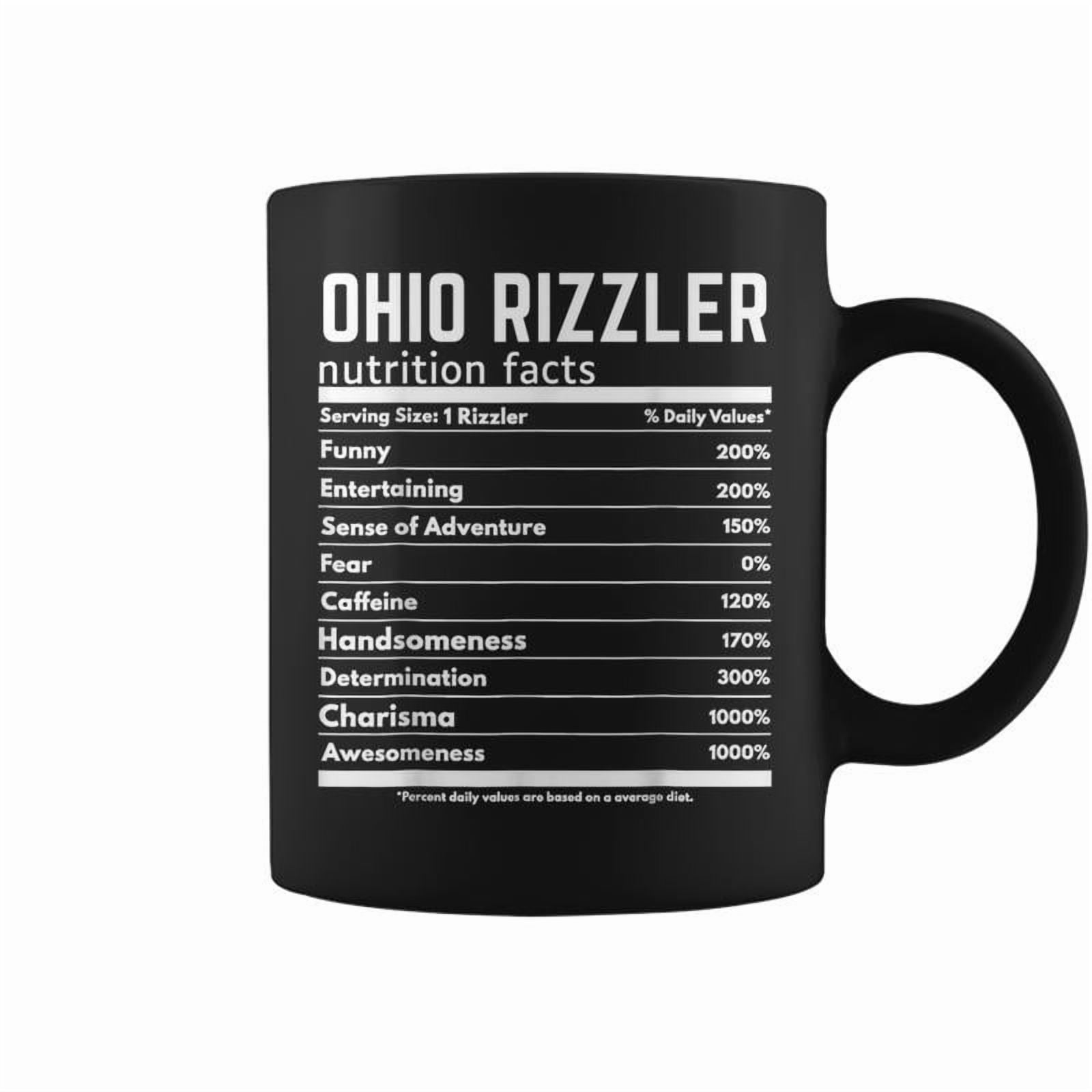 Ohio Rizzler Nutrition Facts Meme Rizz Internet Memes Gen Z Coffee Mugs ...