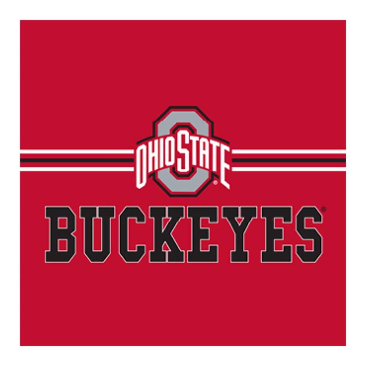 Ohio State Buckeyes 12" x 12" Movable Wall Tile Sign - Walmart.com