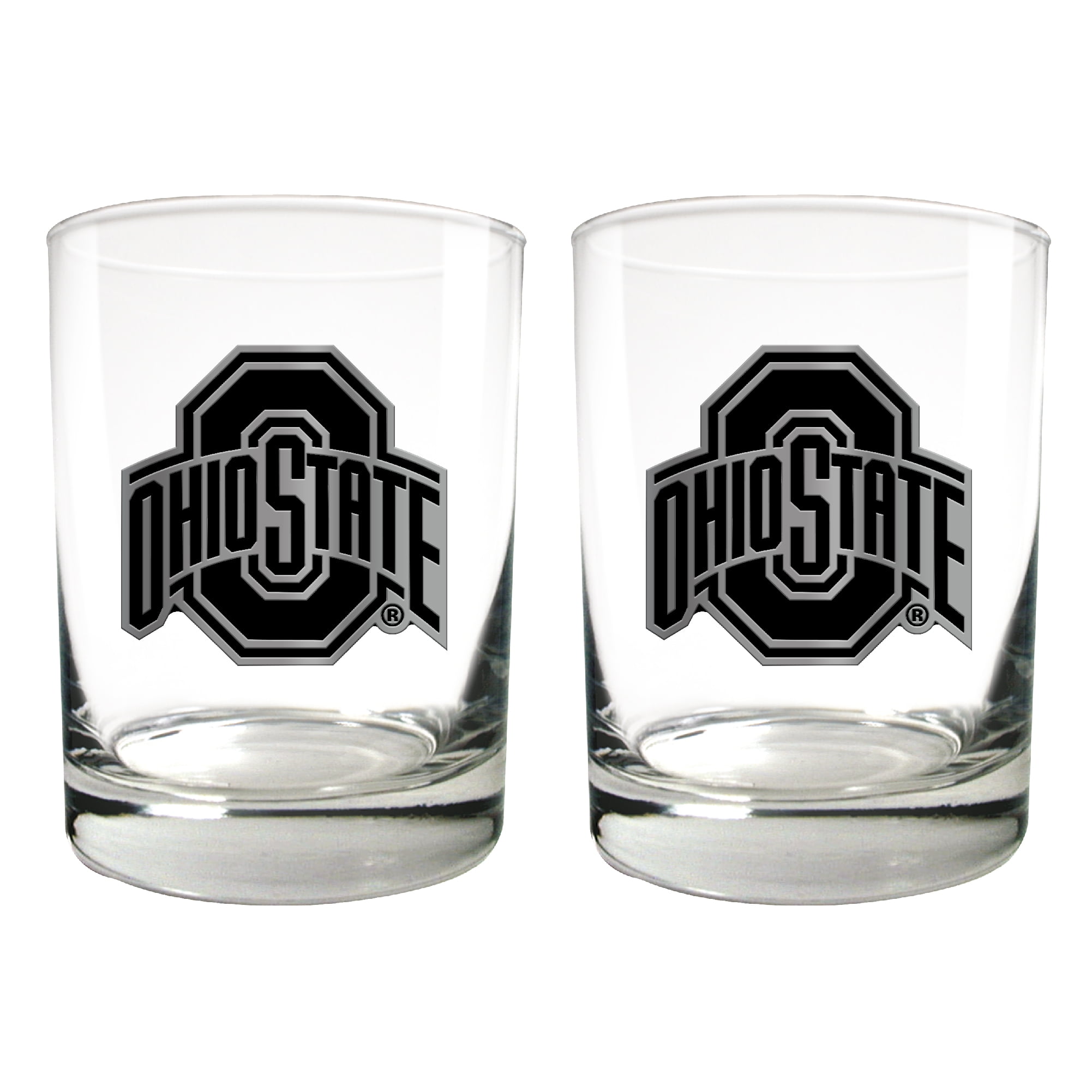 Ohio State Buckeyes 15oz. Legacy Rocks Glass Set - Walmart.com
