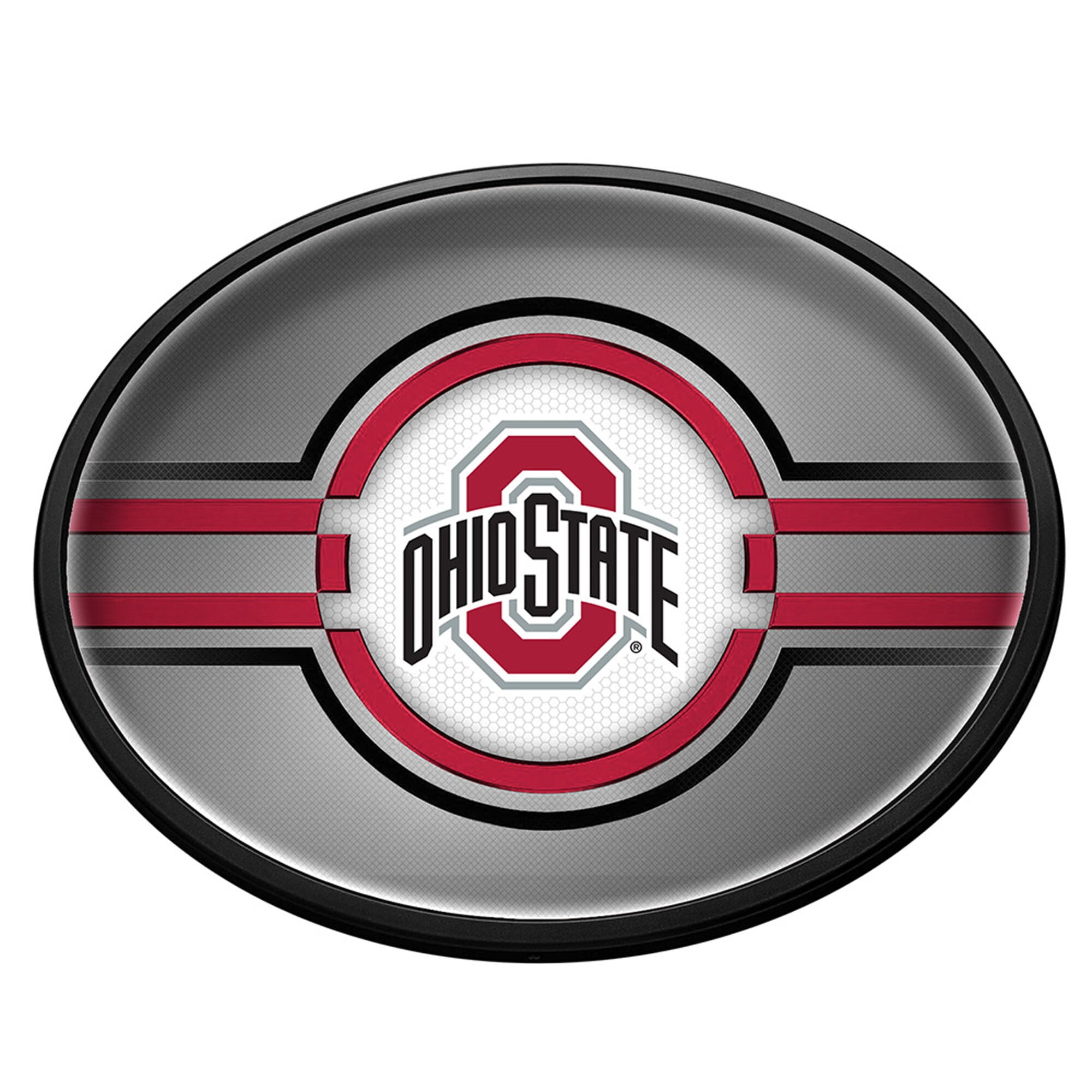 Ohio State Buckeyes 18'' x 14'' Slimline Illuminated Logo Wall Sign ...