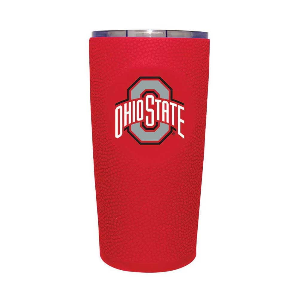 Ohio State Buckeyes 20oz. Stainless Steel Tumbler with Silicone Wrap ...