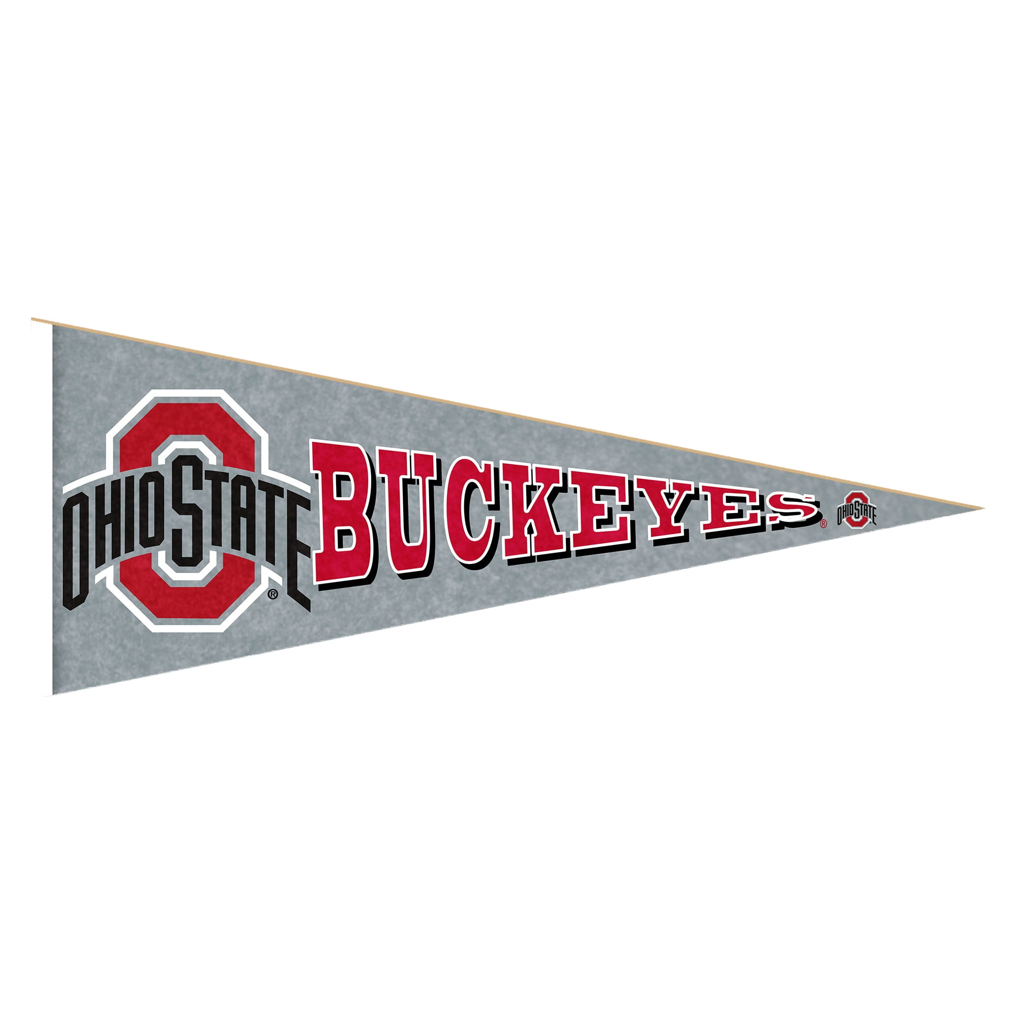 Ohio State Buckeyes 24'' Wood Pennant - Walmart.com