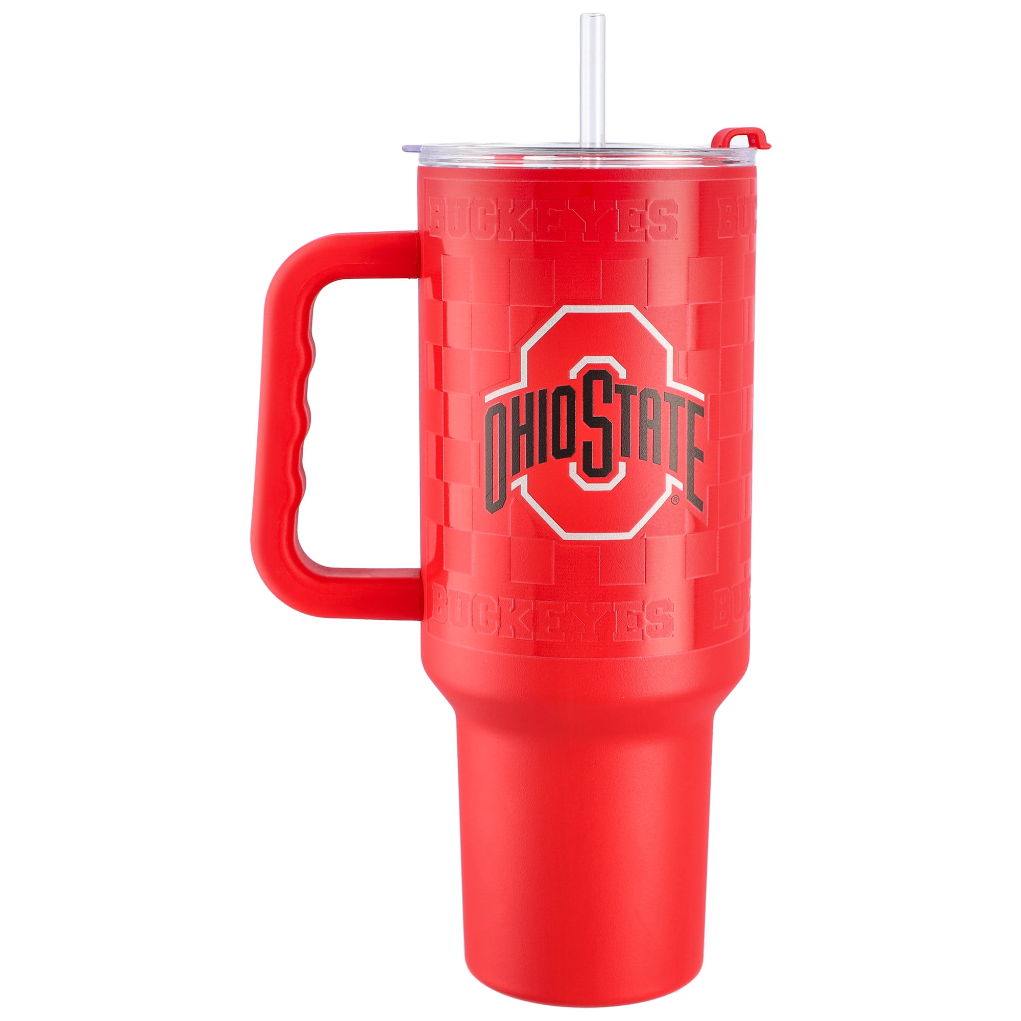 Ohio State Buckeyes 40oz. Checkered Stainless Steel Tumbler - Walmart.com