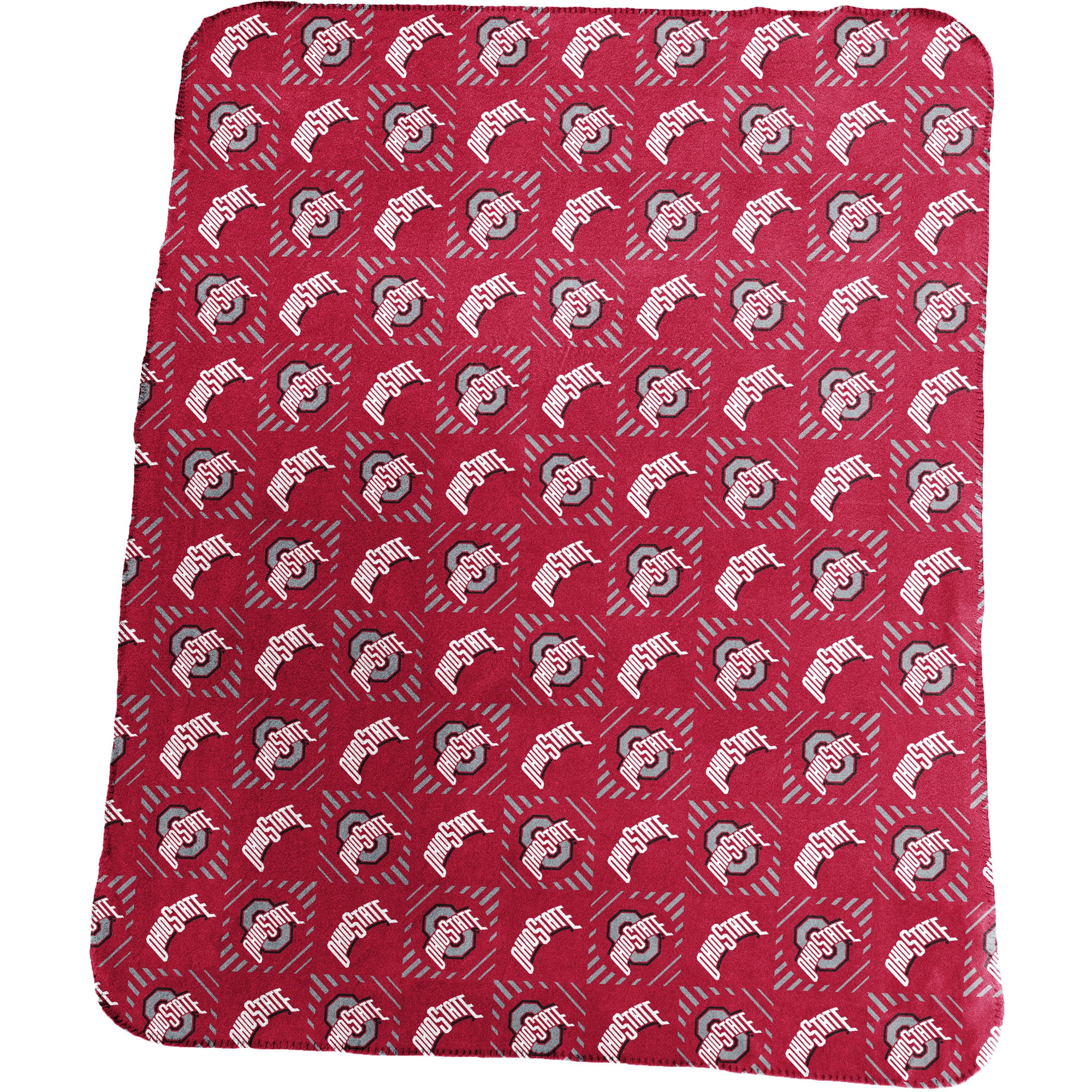 Ohio State Buckeyes 60'' x 50'' Repeat Pattern Lightweight Throw ...