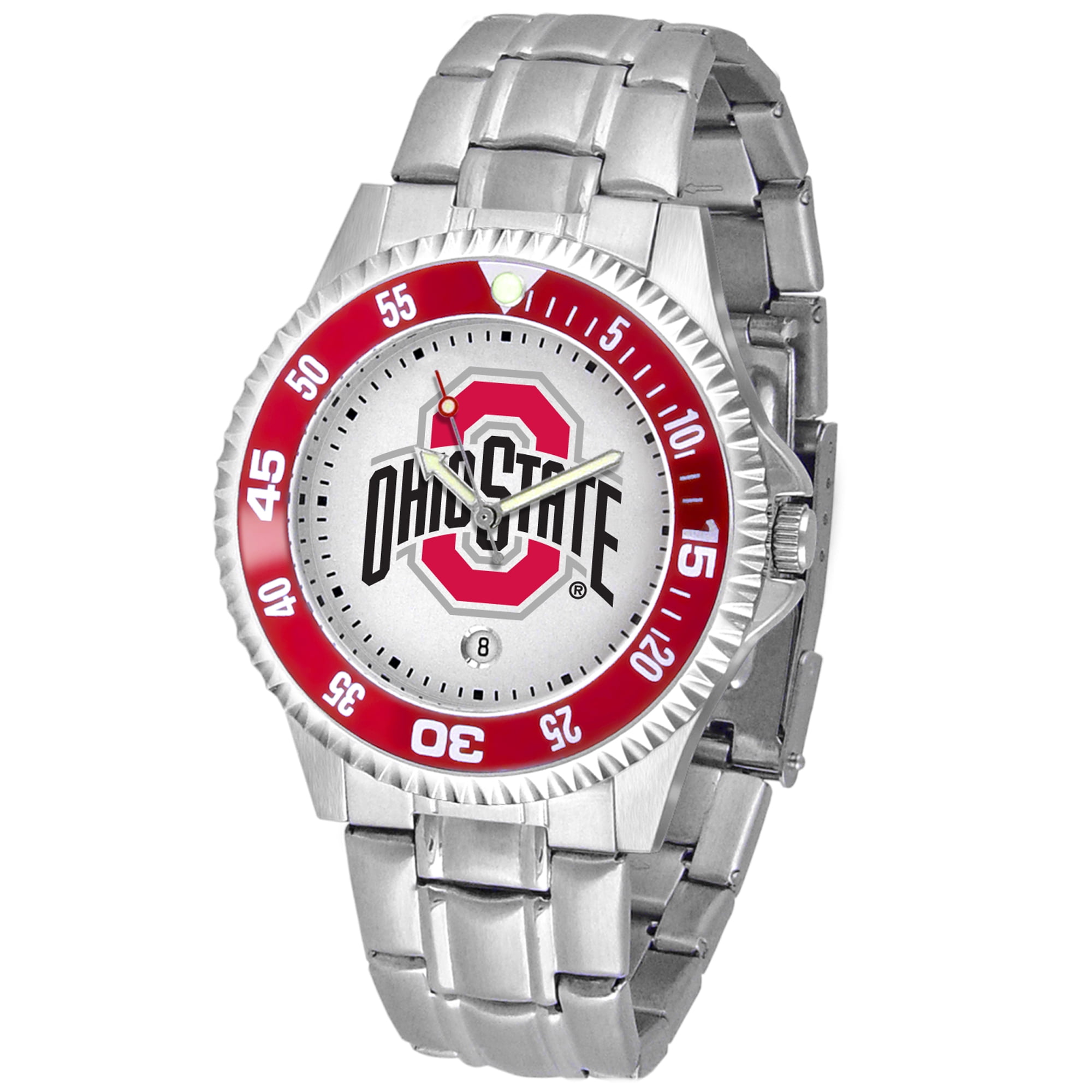 Ohio State Buckeyes Competitor Steel Watch - Walmart.com