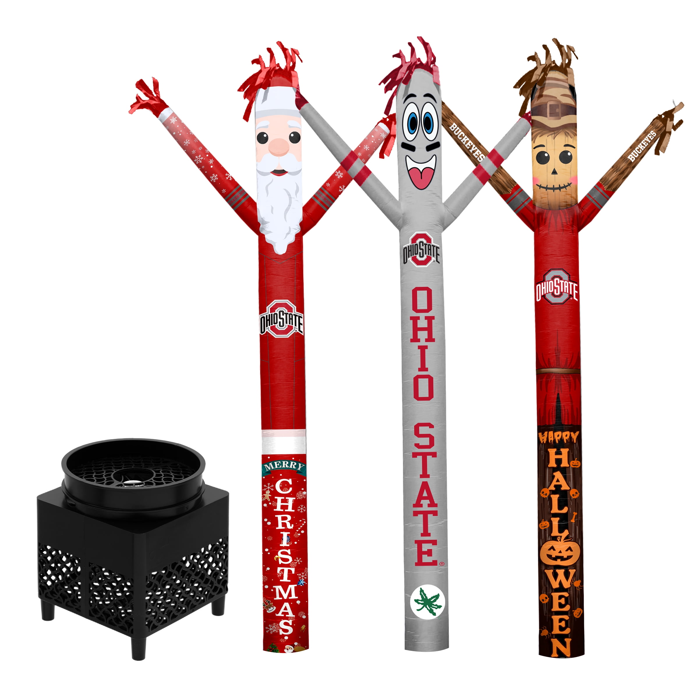 Ohio State Buckeyes Inflatable Crazy Sports Fan Bundle Set - Walmart.com