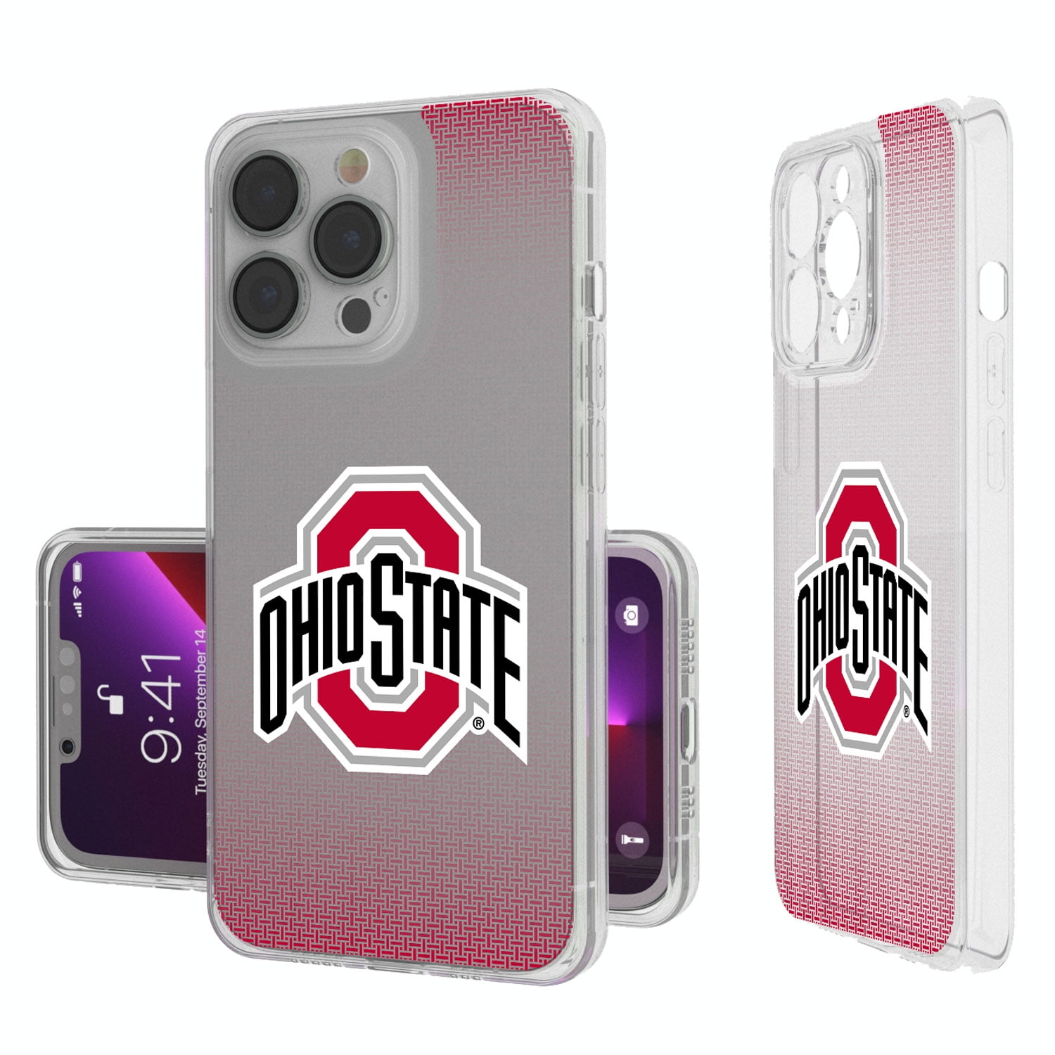 Ohio State Buckeyes Linen Logo iPhone Clear Case - Walmart.com