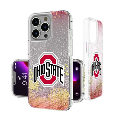 Ohio State Buckeyes iPhone Glitter Confetti Design Case - Walmart.com