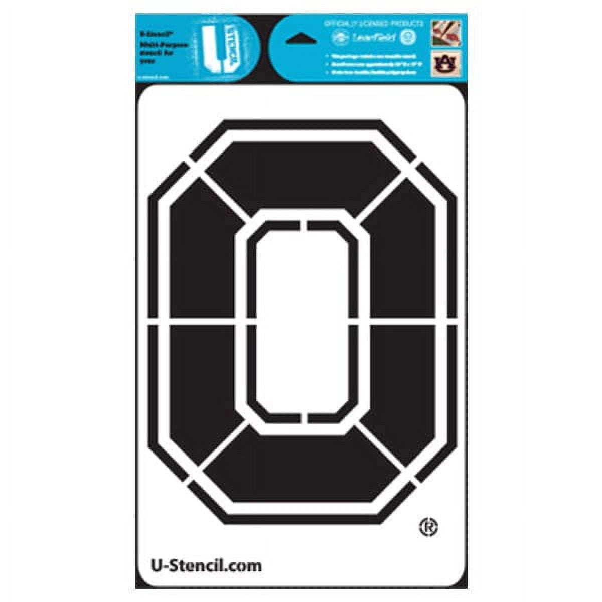 Ohio State Buckeyes Secondary Logo Multi-Purpose Stencil - Walmart.com