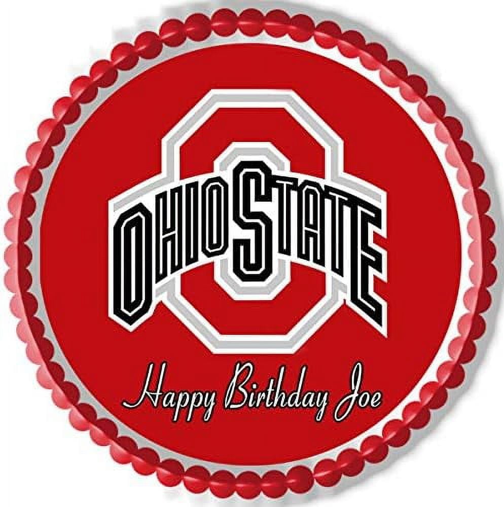 Ohio State Buckeyes - Topper - 7.5" round - Walmart.com
