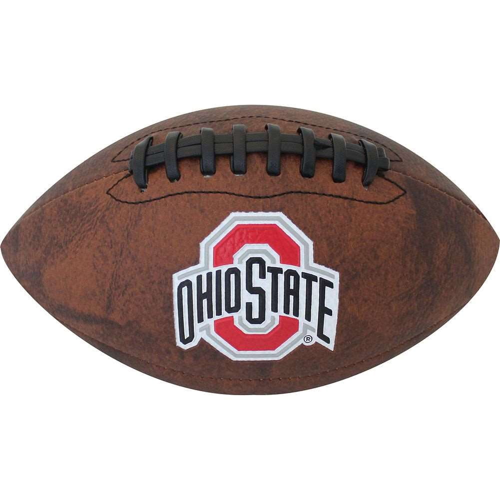 Ohio State Buckeyes Vintage Mini Football - Walmart.com