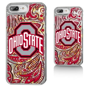 Ohio State Buckeyes iPhone Glitter Confetti Design Case - Walmart.com