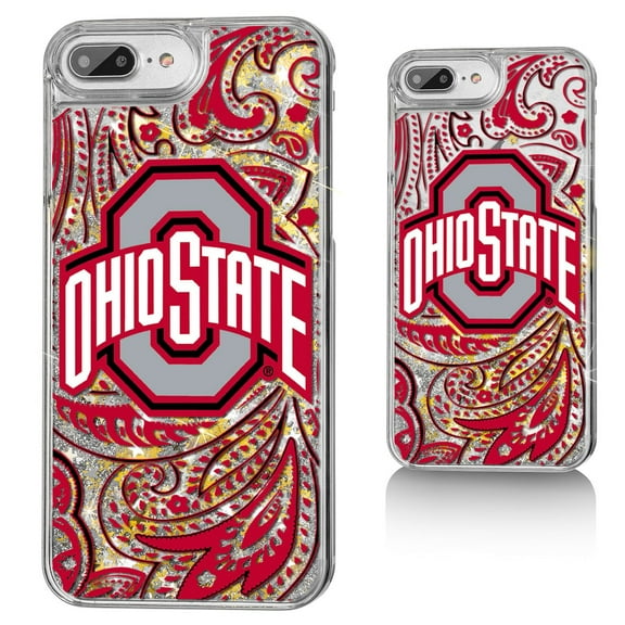 Ohio State Buckeyes iPhone Glitter Confetti Design Case - Walmart.com