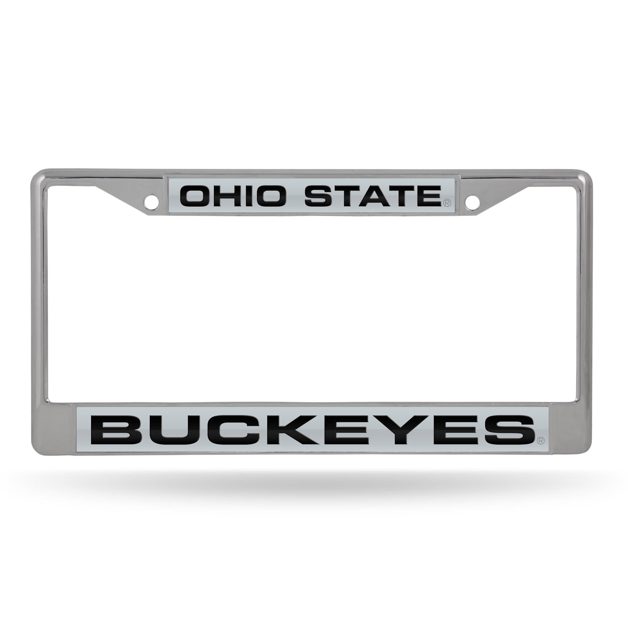 Ohio-St-Buckeye's Metal Laser Cut License Plate Frame - Walmart.com