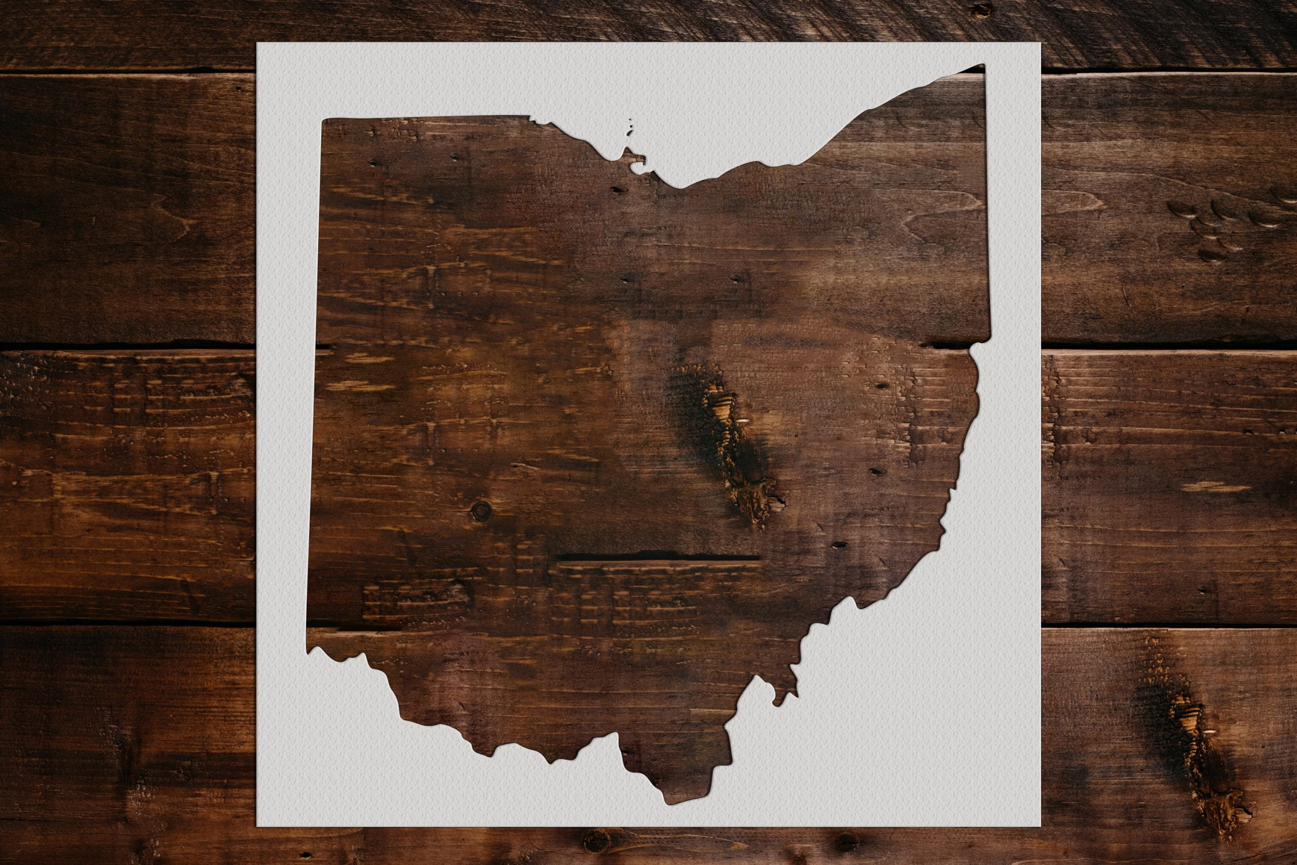 Ohio State Stencil - Art and Wall Stencil (12"x12") - Walmart.com