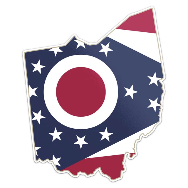 Ohio State Sticker Phone Decal Water Bottle Stickers Car Decals, Laptop ...