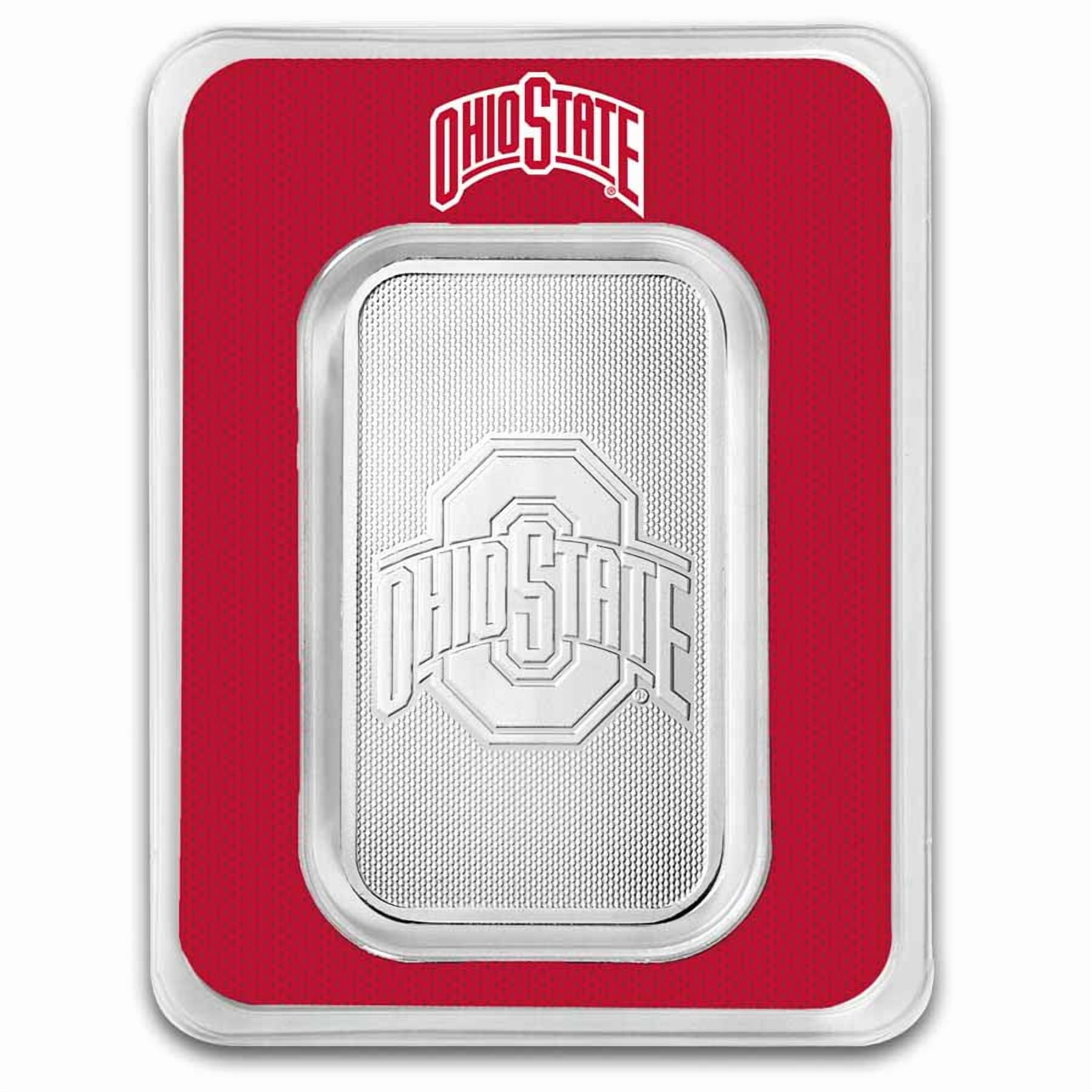 Ohio State University 1 oz Silver Bar (in TEP) - Walmart.com