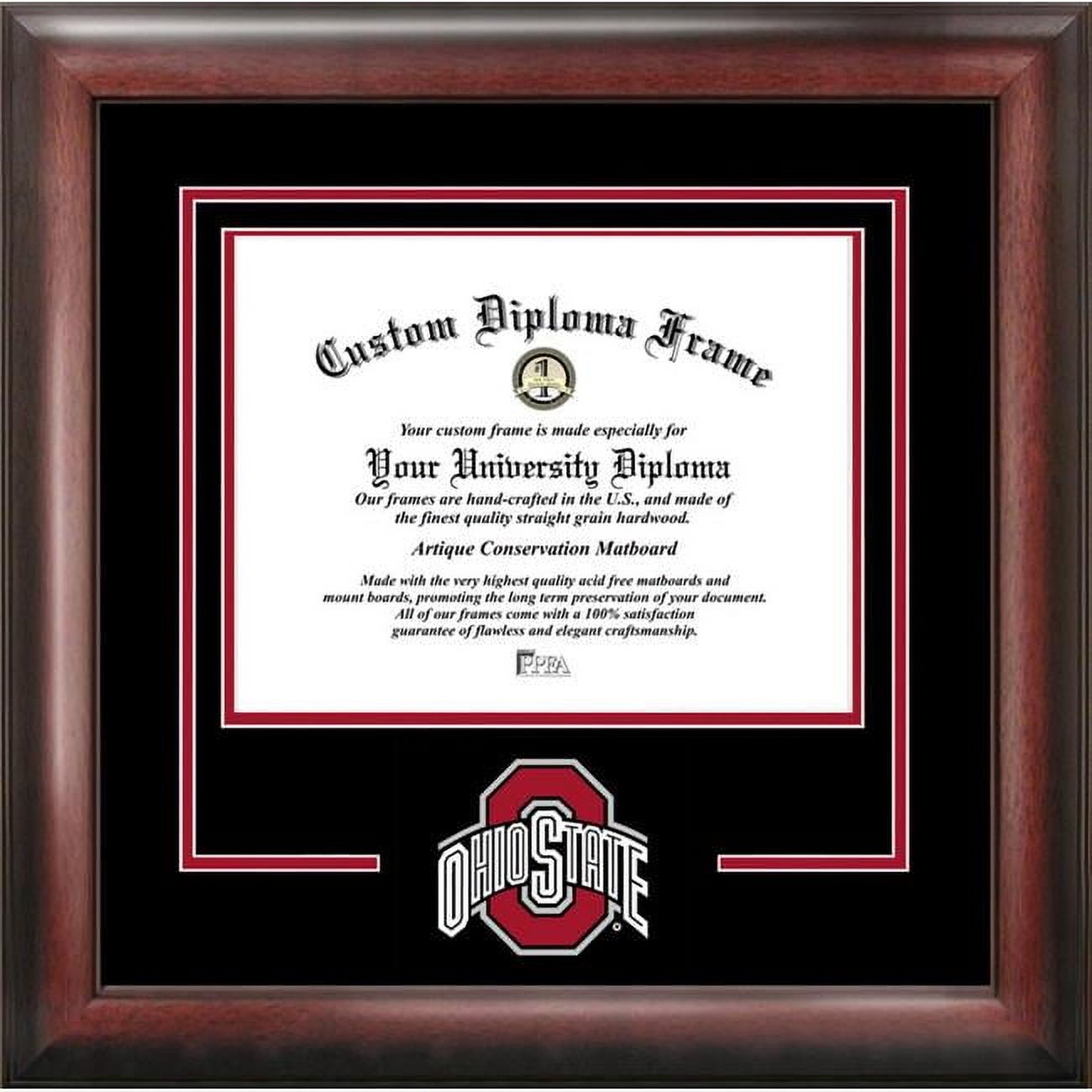 Ohio State University Spirit Diploma Frame - Walmart.com
