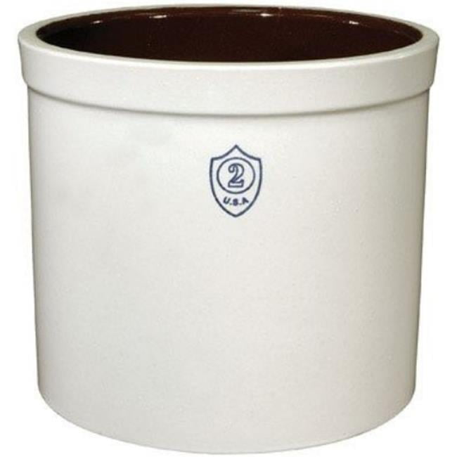 Ohio Stoneware 2 Gallon Bristol Crock, Ceramic, Pickling, Microwave ...