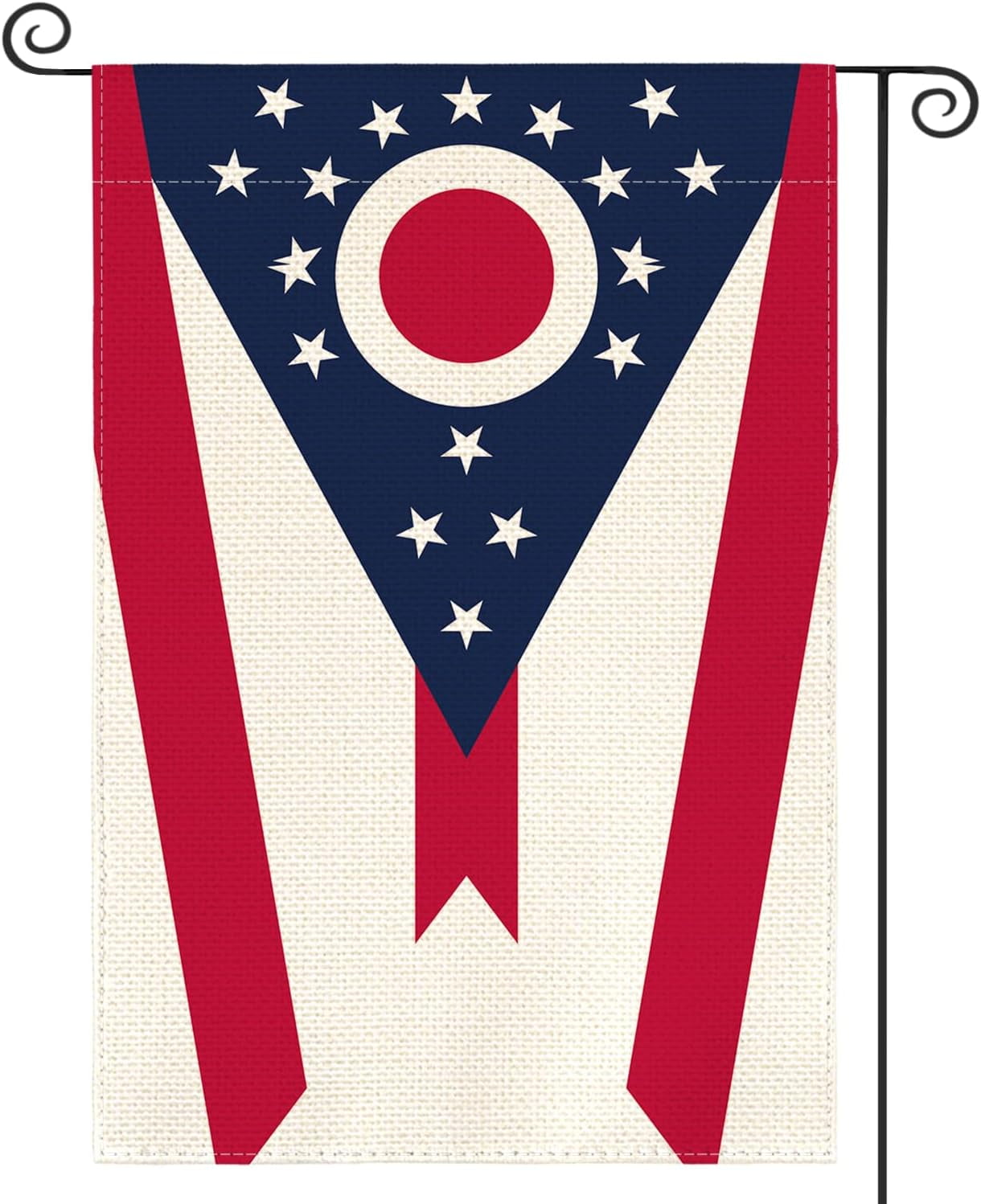 Ohio U.S. States Garden Flag 12x18 Inch Double Sided Outside, Patriotic ...